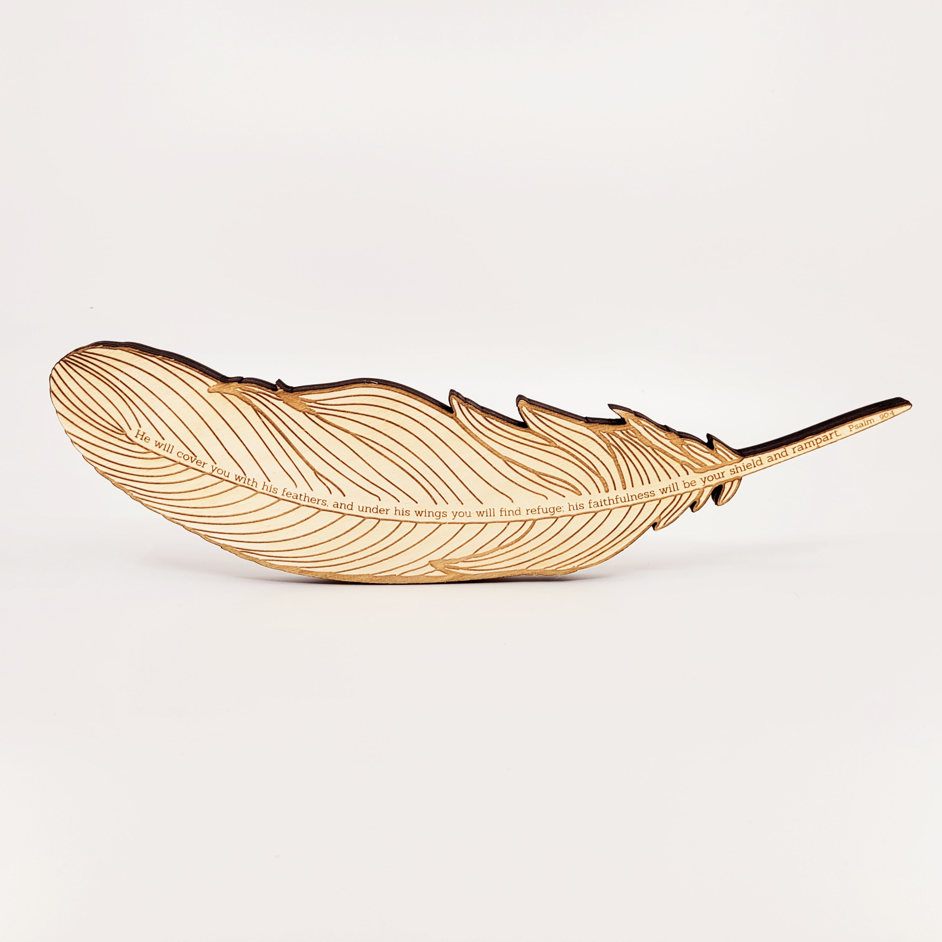 Psalm 90:4 | Covered with His feathers – Seeds Bible Designs